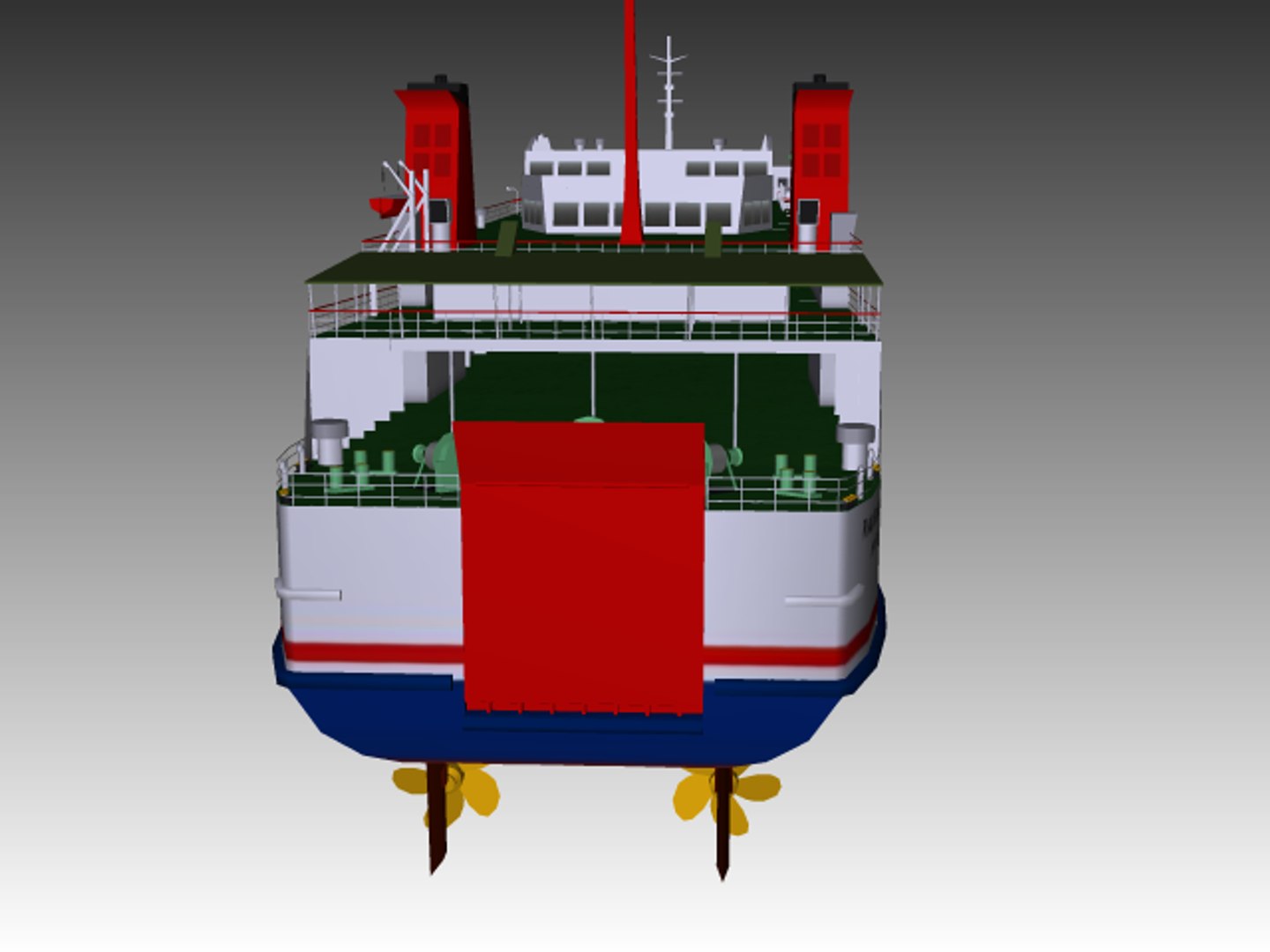 Ro-ro Ferry Model - TurboSquid 1326186