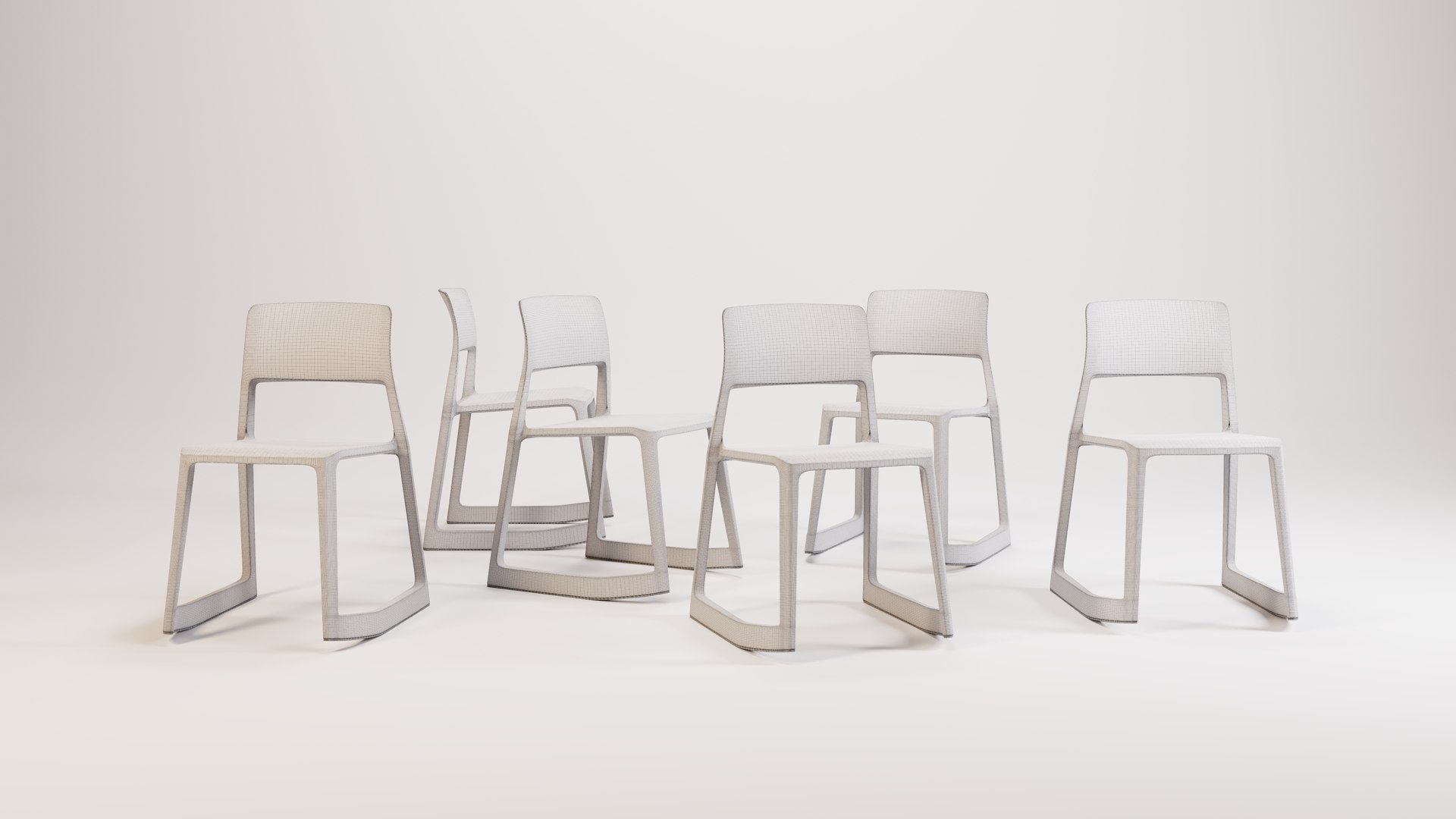 TIP TON CHAIR 3D Model - TurboSquid 2202936