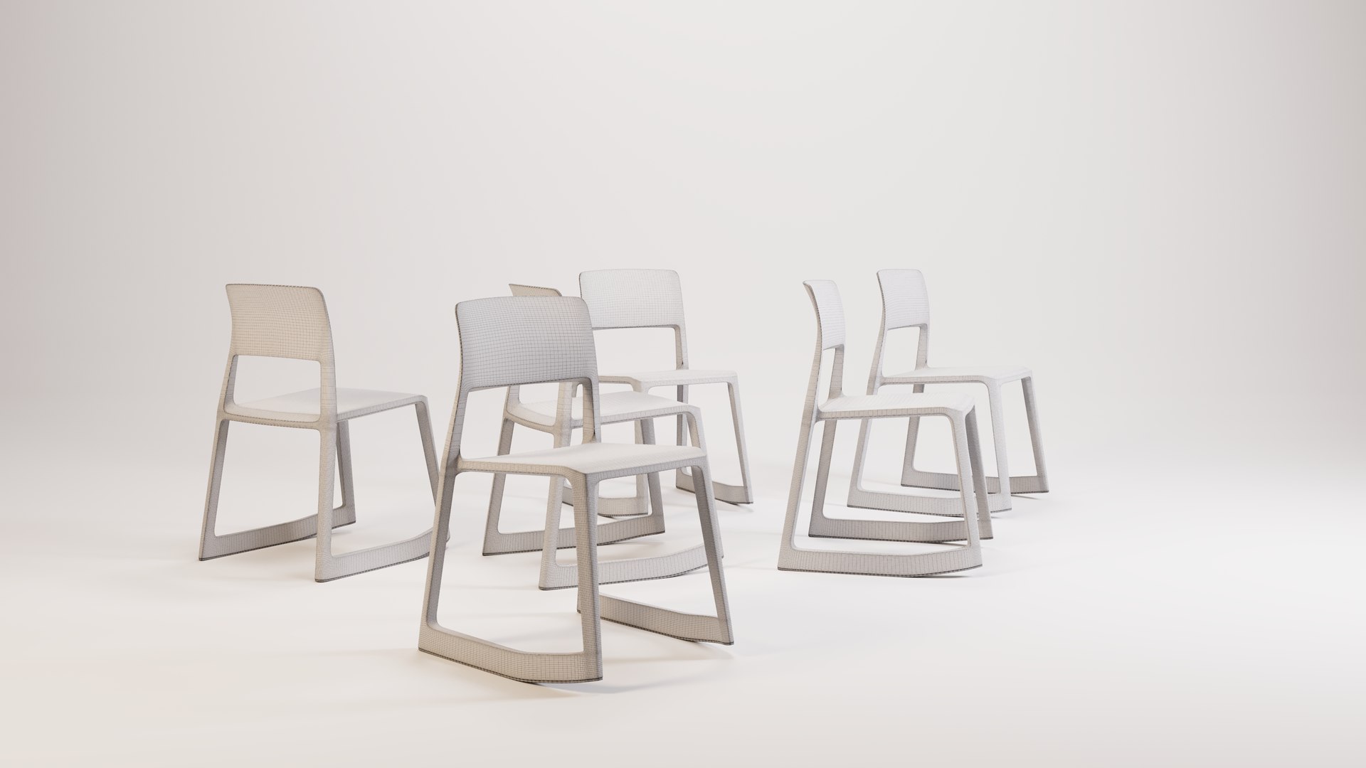 TIP TON CHAIR 3D Model - TurboSquid 2202936