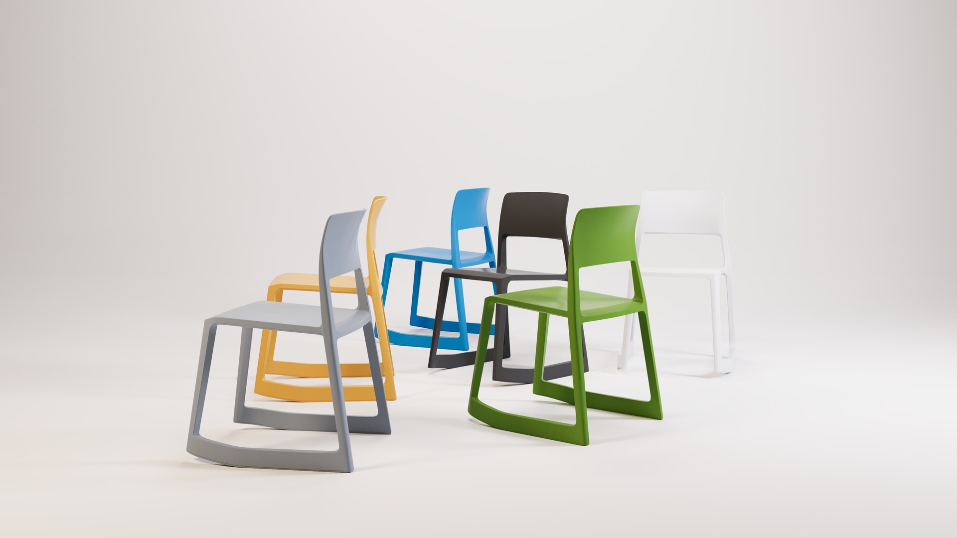 TIP TON CHAIR 3D Model - TurboSquid 2202936