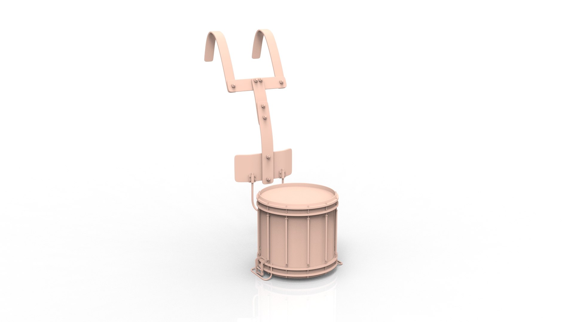 Marching Snare Drum 3D Model - TurboSquid 2128022