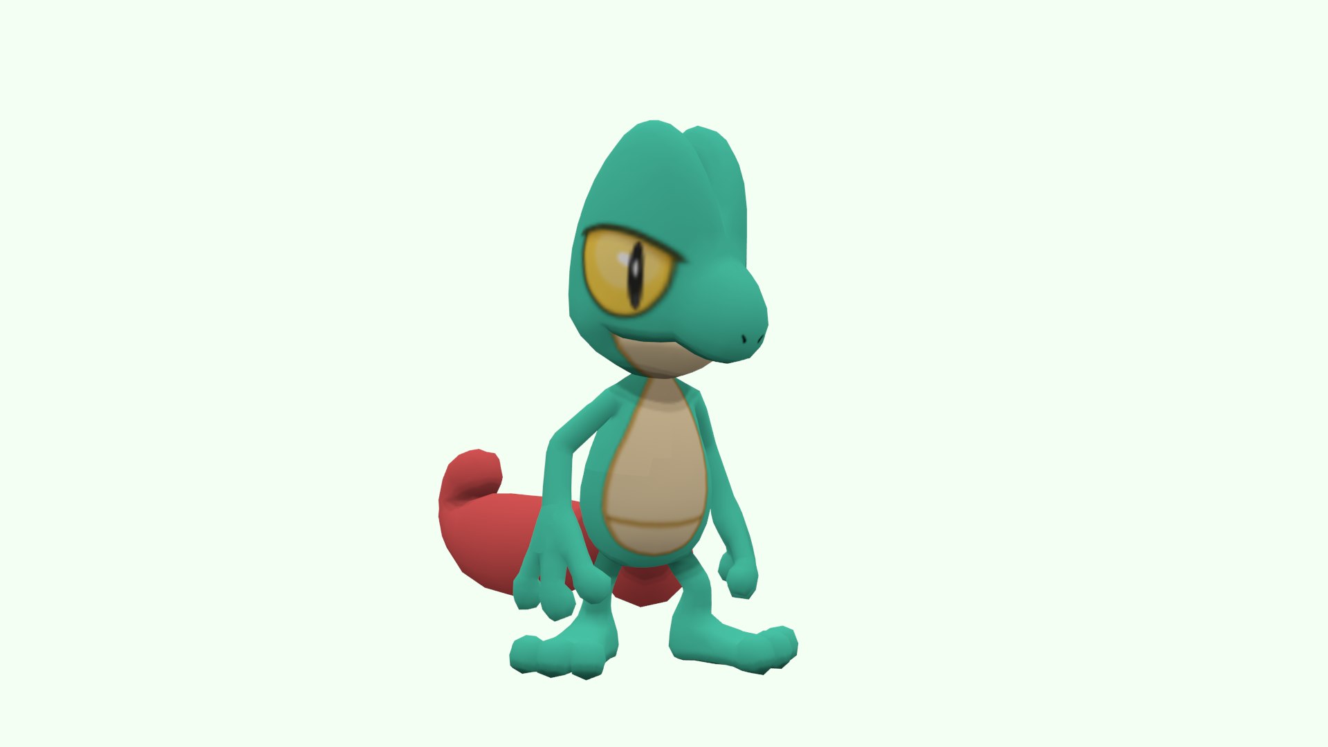3D POKEMON Treecko Animated Game Already Model 3D Model - TurboSquid ...