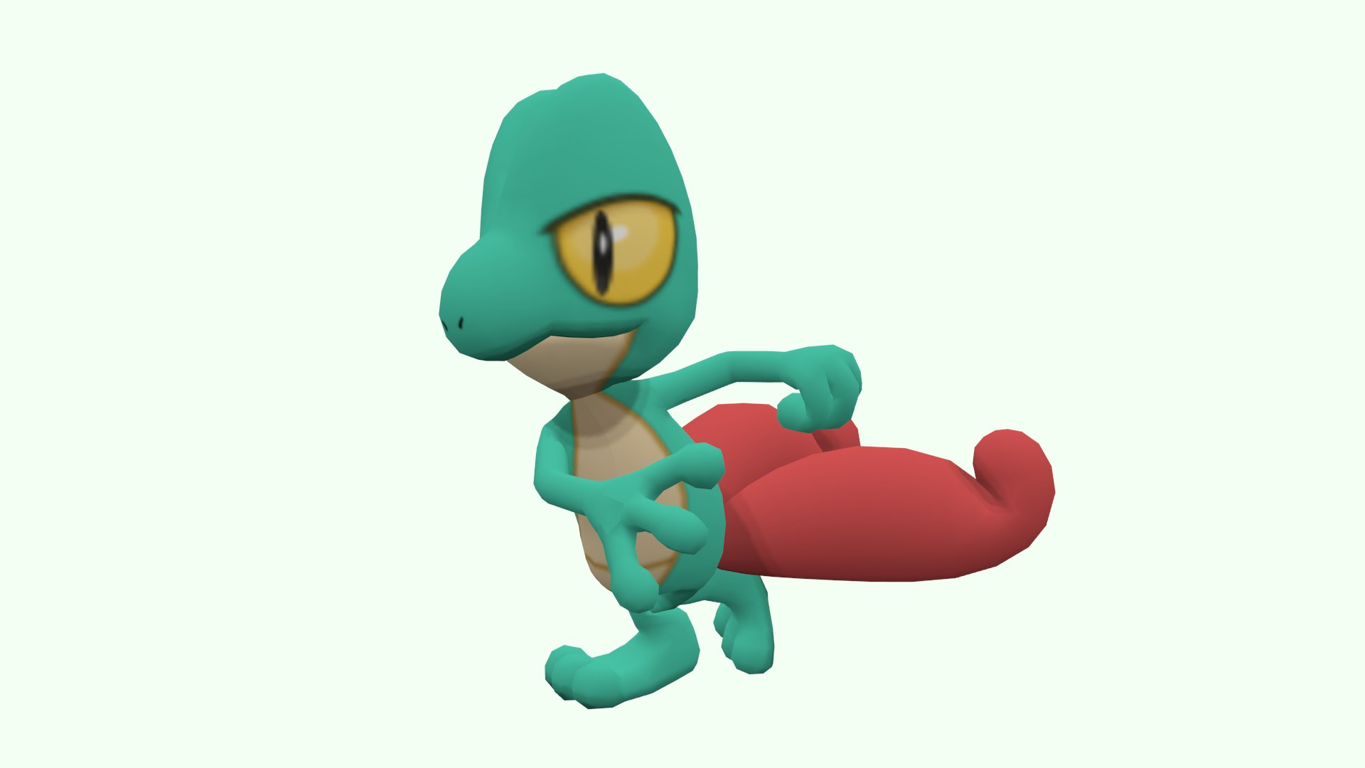 3D POKEMON Treecko Animated Game Already Model 3D Model - TurboSquid ...