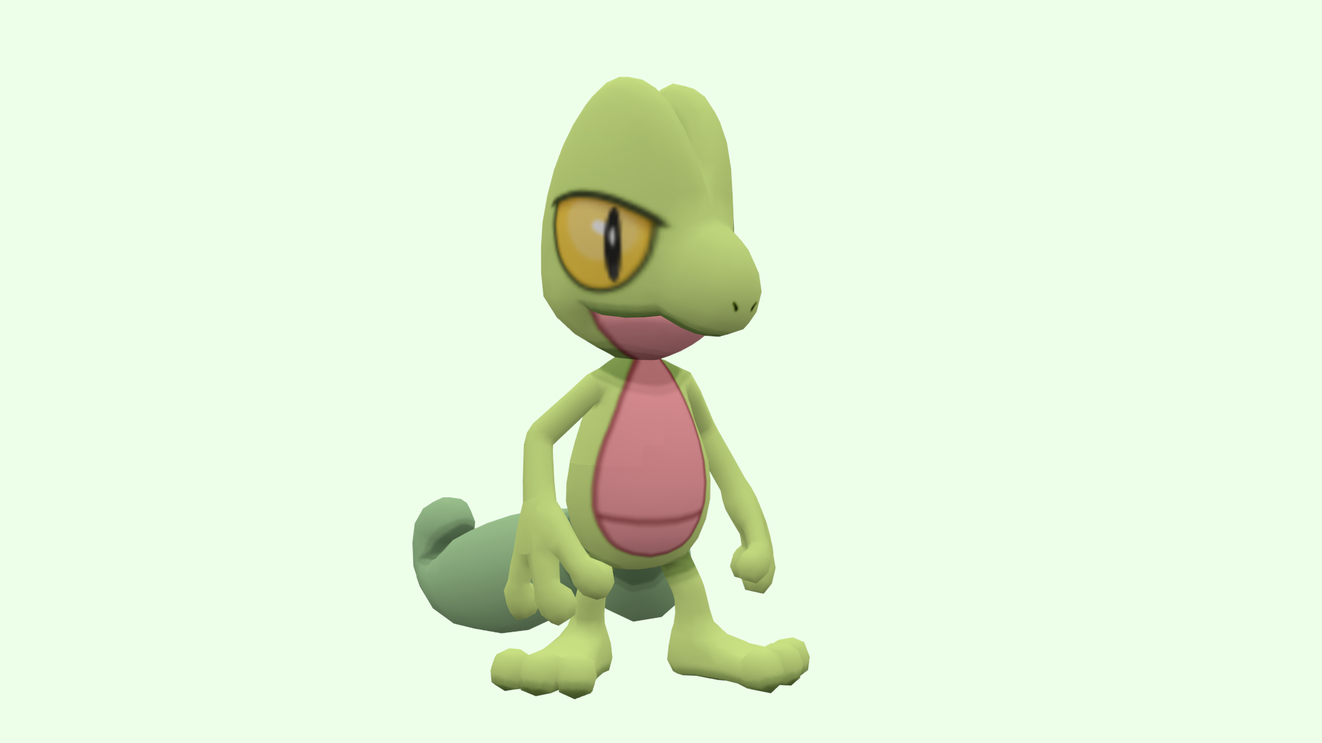 3D POKEMON Treecko Animated Game Already Model 3D Model - TurboSquid ...