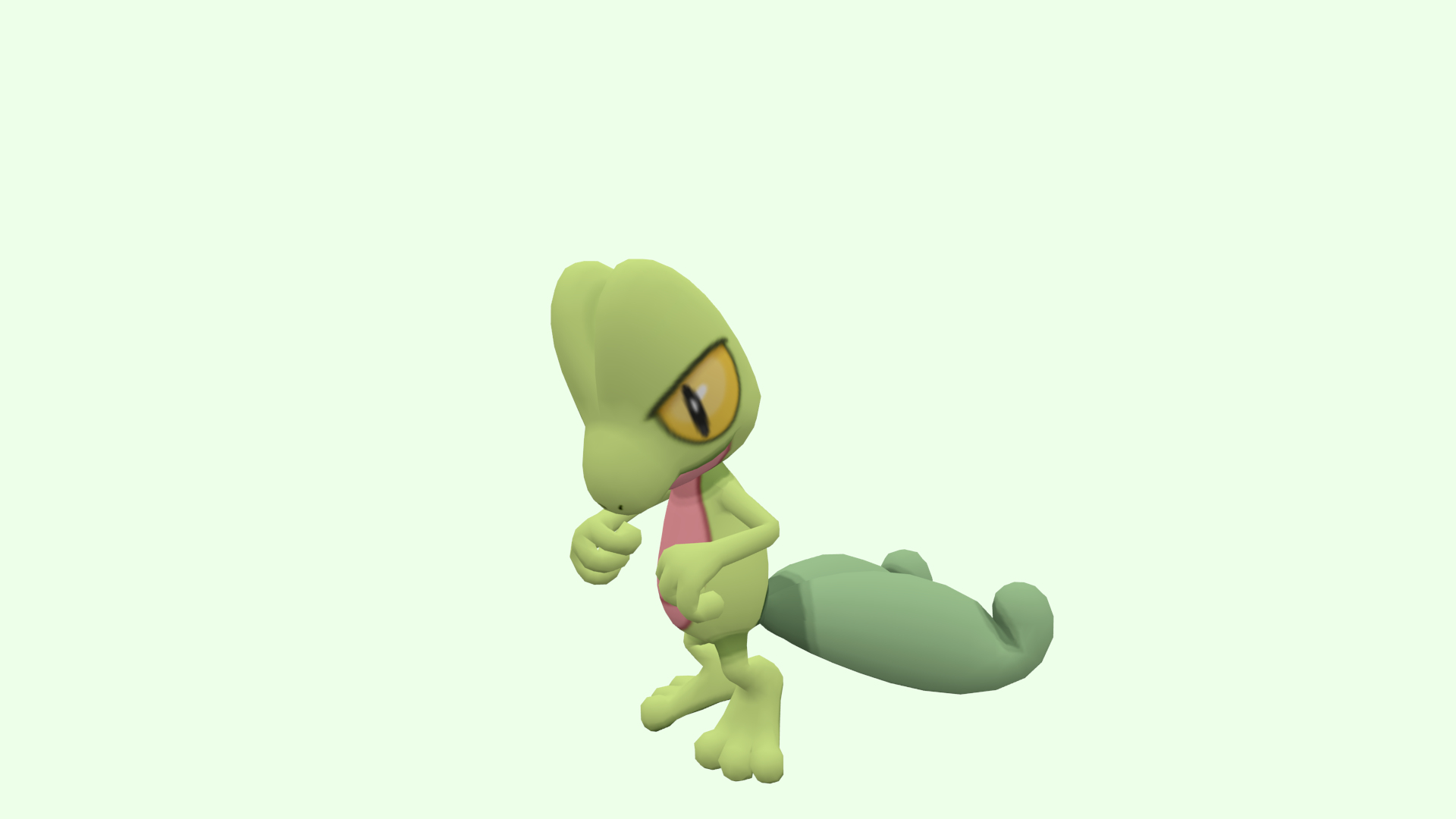 3D POKEMON Treecko Animated Game Already Model 3D Model - TurboSquid ...