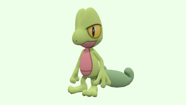 3D POKEMON Treecko Animated Game Already model 3D model - TurboSquid ...