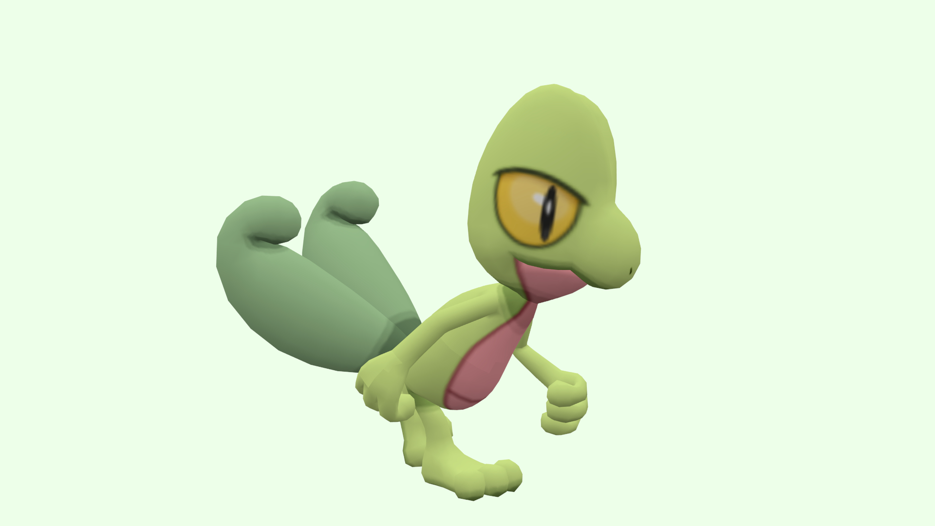 3D POKEMON Treecko Animated Game Already Model 3D Model - TurboSquid ...