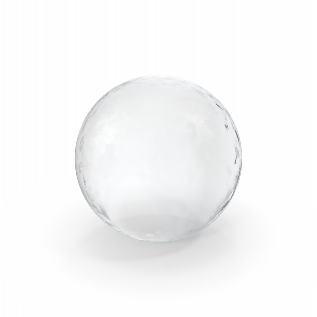 3D Ice Ball - TurboSquid 2237364