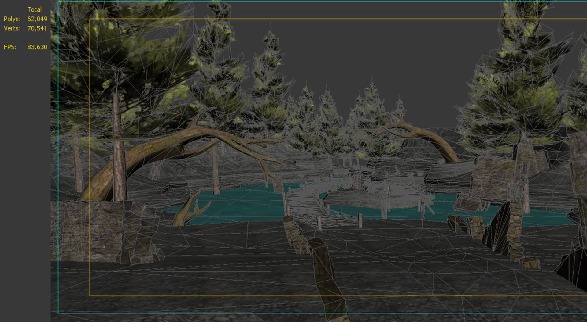 3D Wetlands Swamps River Banks - TurboSquid 1593575