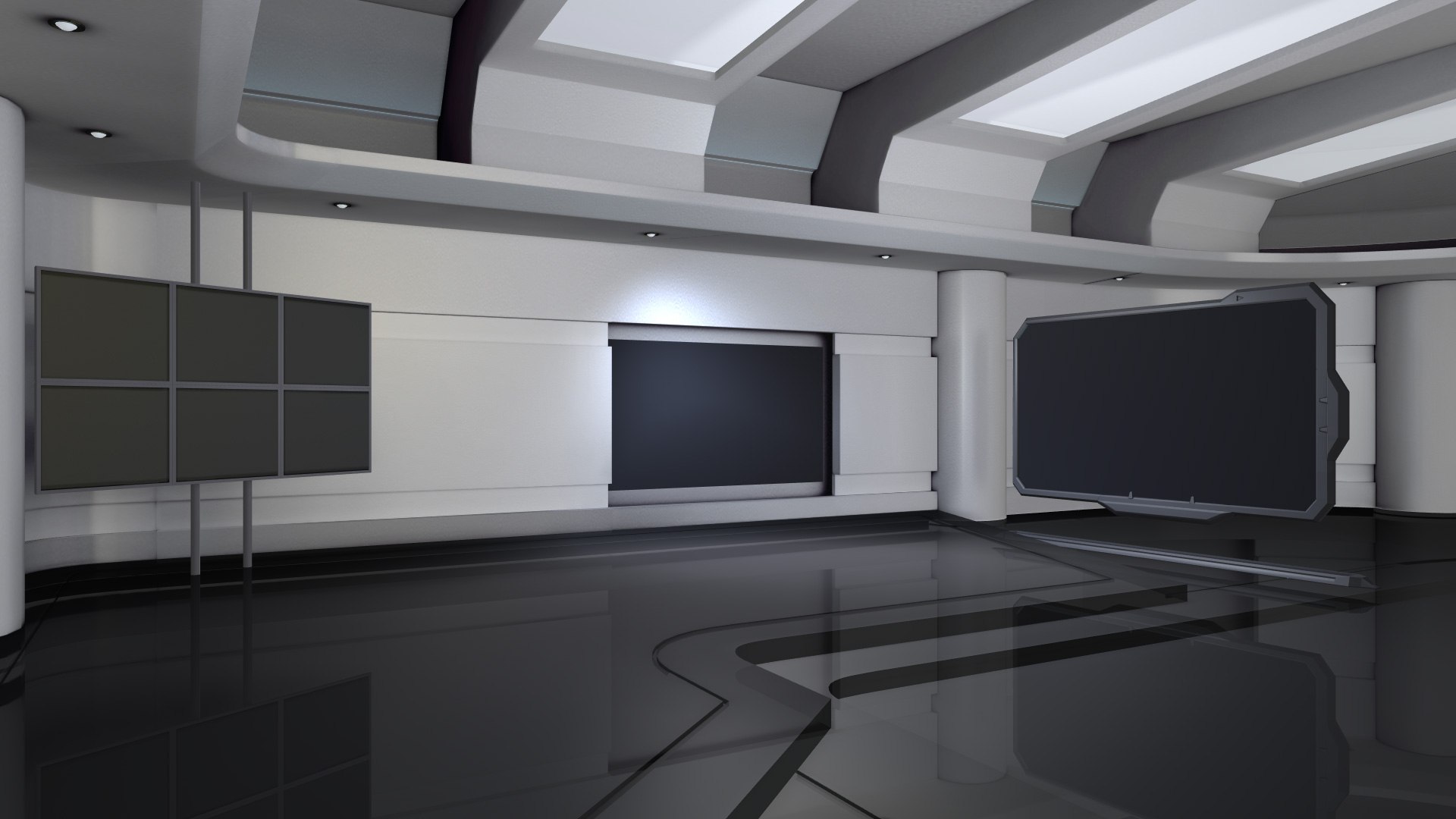 Maya Blank Virtual Set