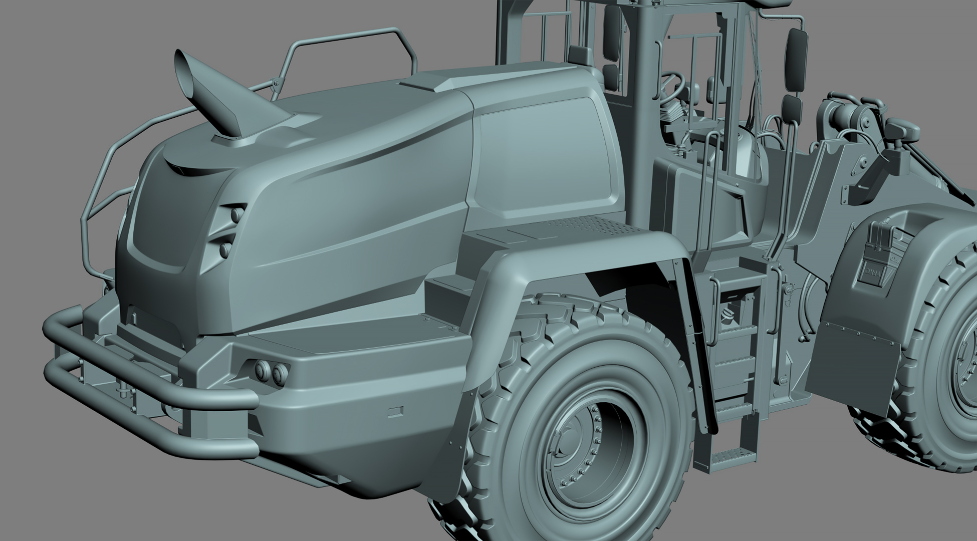 3D Liebherr L580 XPower Wheel Loader Z-Bar - TurboSquid 1739096