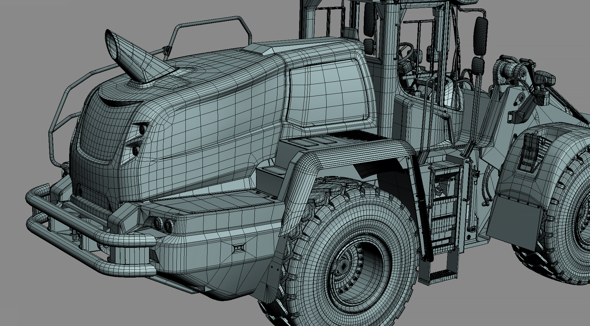 3D Liebherr L580 XPower Wheel Loader Z-Bar - TurboSquid 1739096