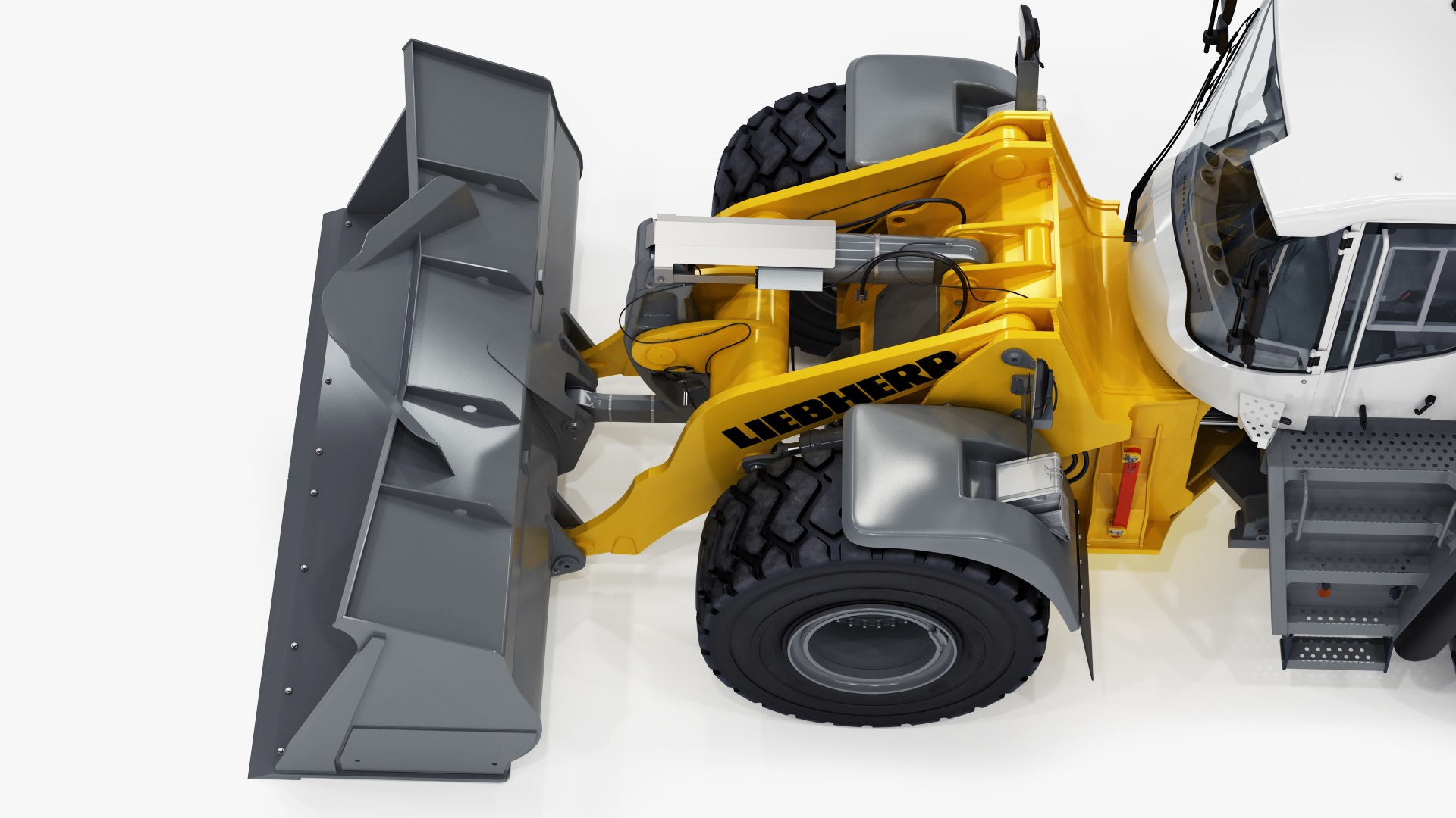 3D Liebherr L580 XPower Wheel Loader Z-Bar - TurboSquid 1739096