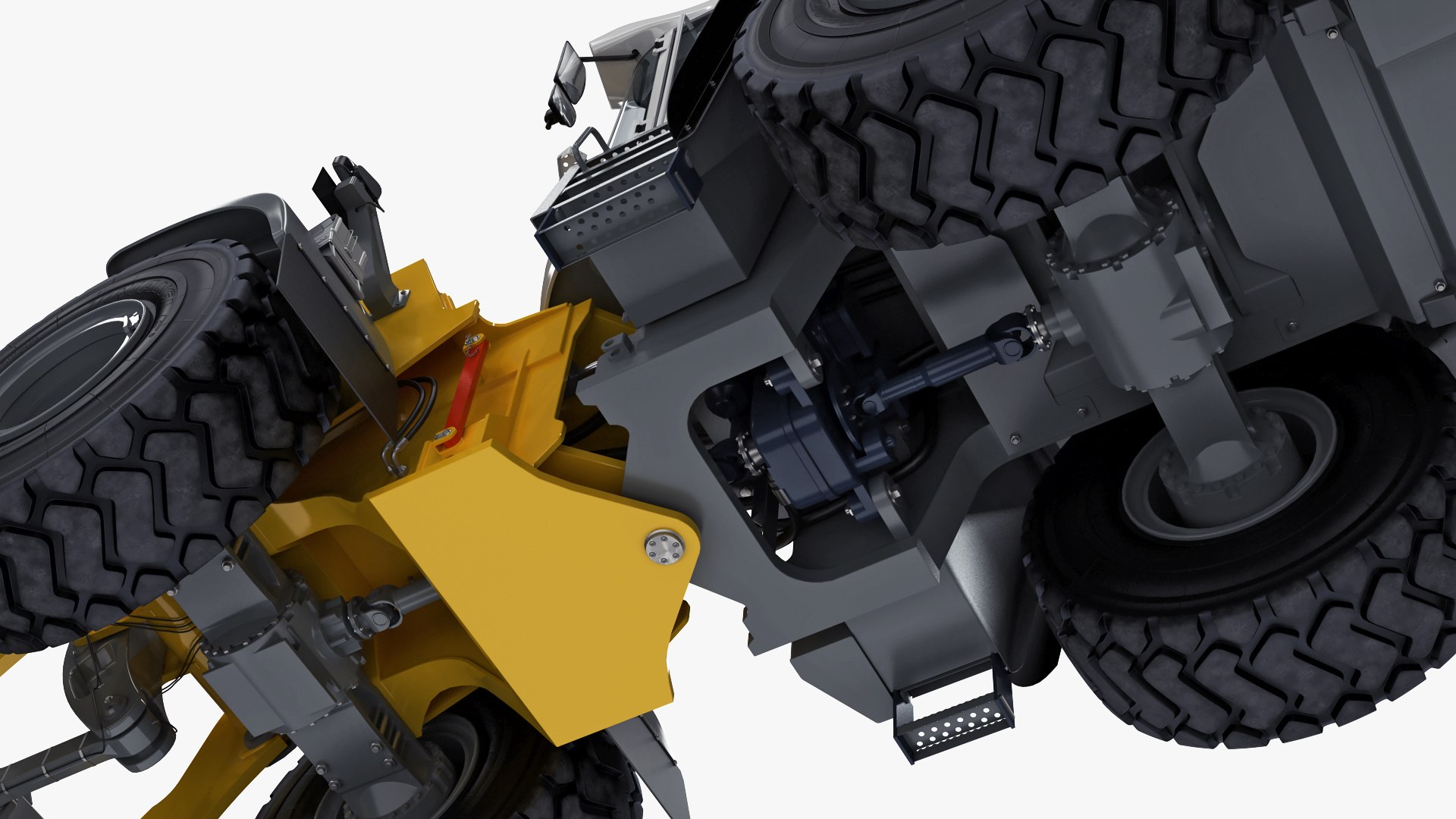 3D Liebherr L580 XPower Wheel Loader Z-Bar - TurboSquid 1739096