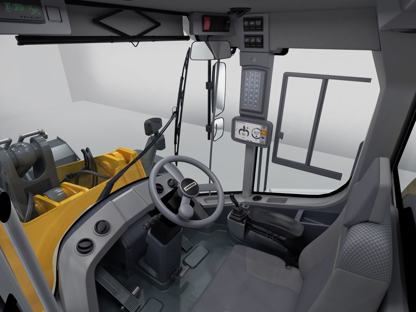 3D Liebherr L580 XPower Wheel Loader Z-Bar - TurboSquid 1739096