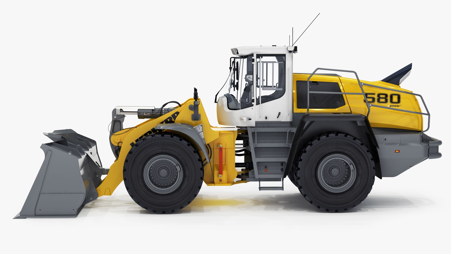 3D Liebherr L580 XPower Wheel Loader Z-Bar - TurboSquid 1739096