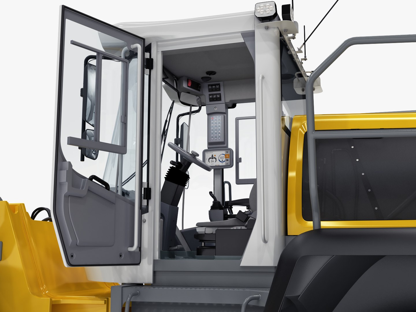 3D Liebherr L580 XPower Wheel Loader Z-Bar - TurboSquid 1739096