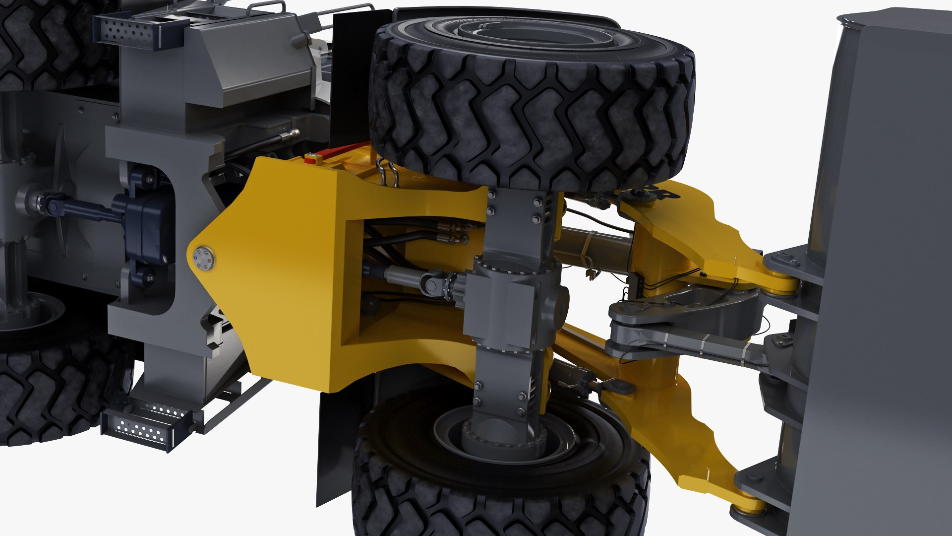 3D Liebherr L580 XPower Wheel Loader Z-Bar - TurboSquid 1739096