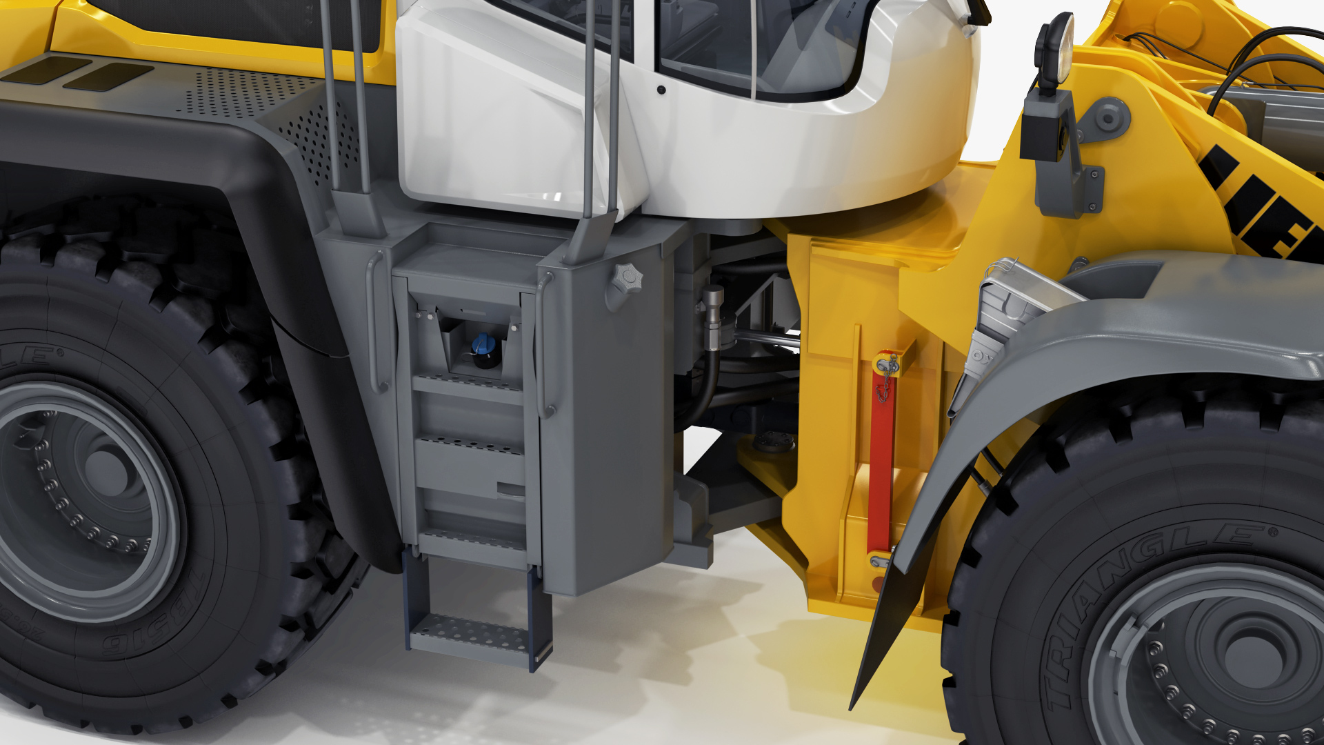 3D Liebherr L580 XPower Wheel Loader Z-Bar - TurboSquid 1739096