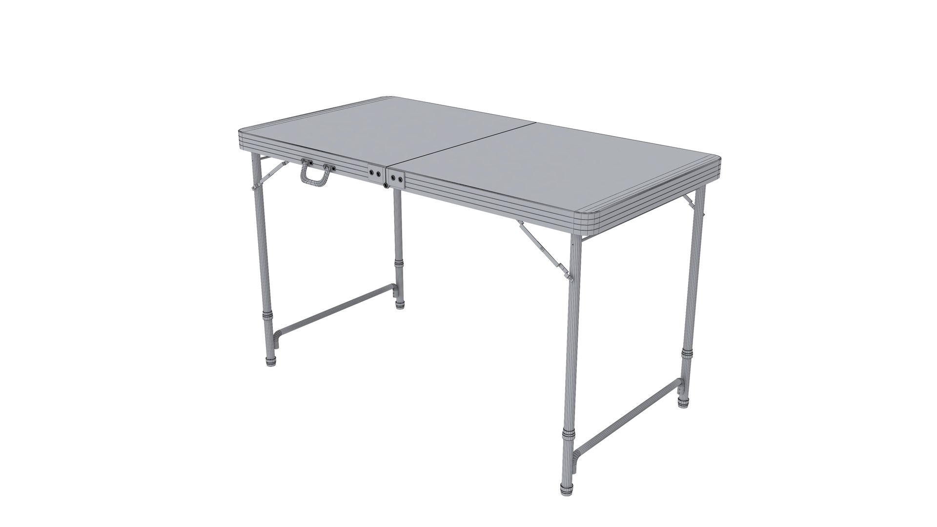 Folding Table 3D Model - TurboSquid 2368675