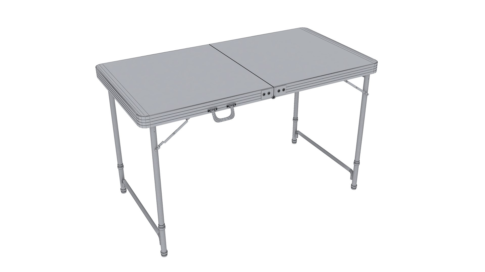 Folding Table 3D Model - TurboSquid 2368675