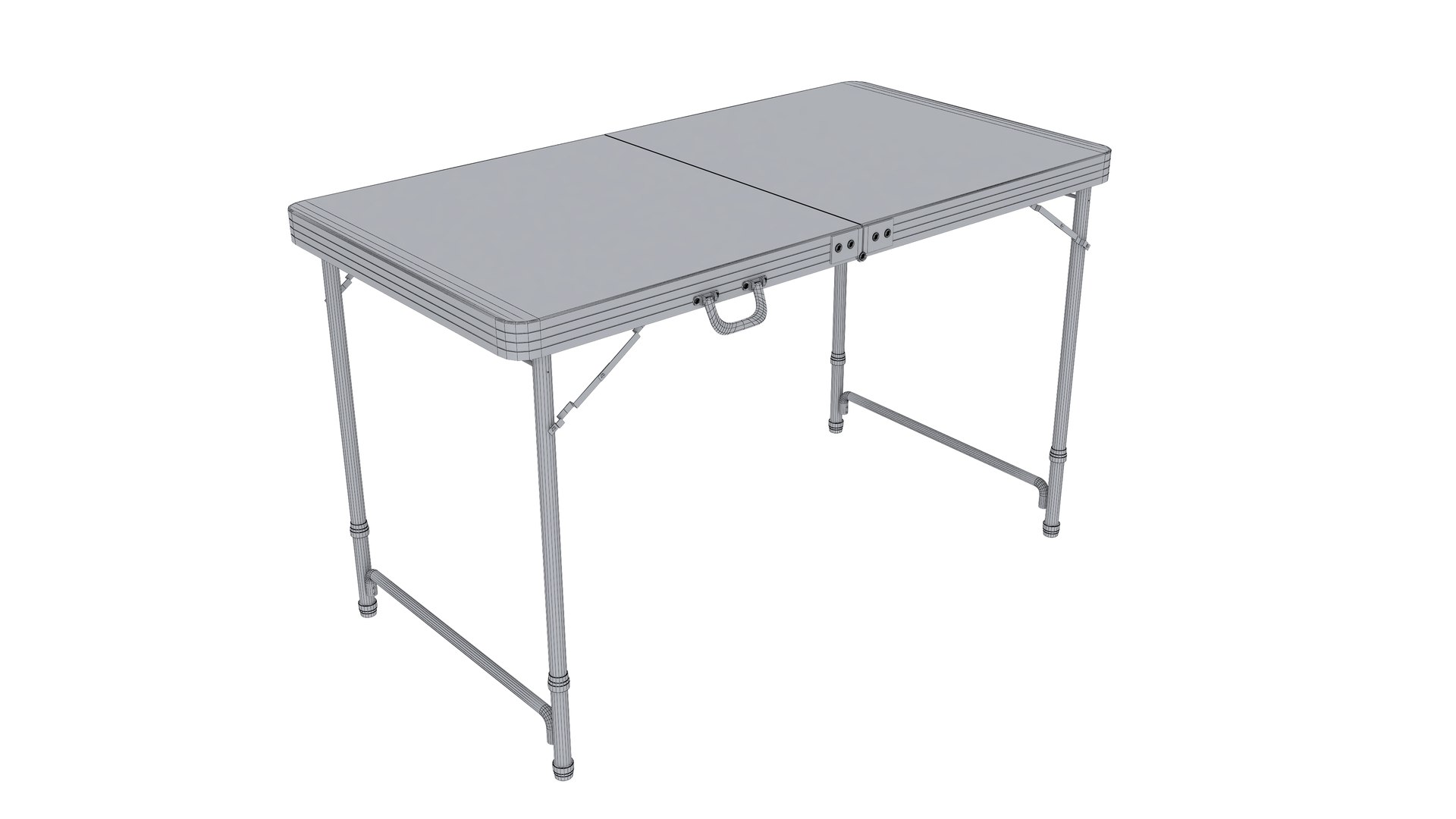 Folding Table 3D Model - TurboSquid 2368675
