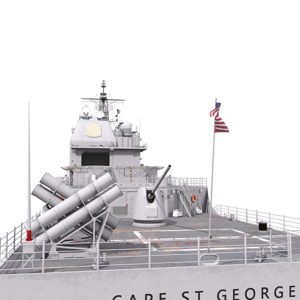 3d model uss cape st george