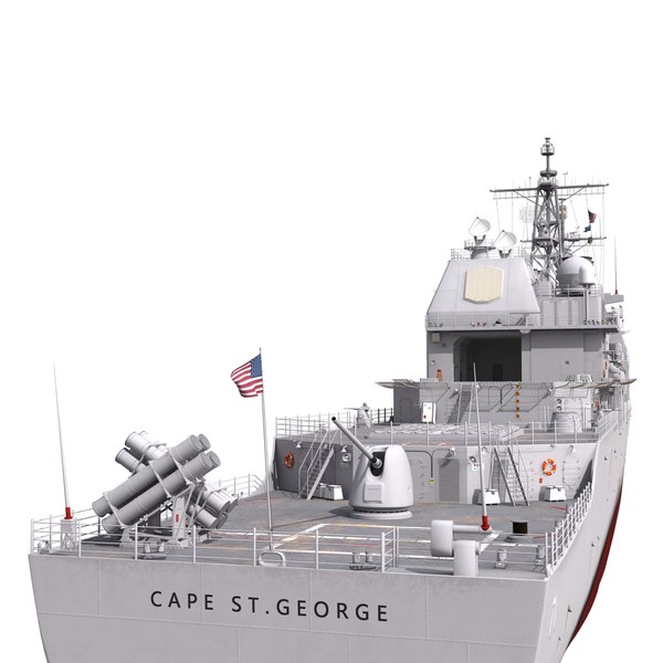3d model uss cape st george
