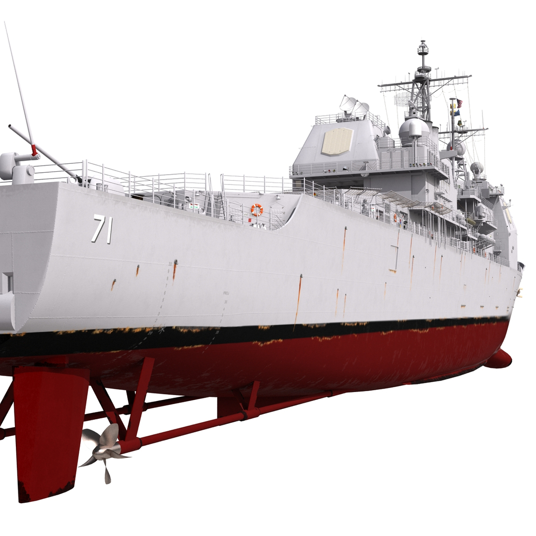 3d model uss cape st george