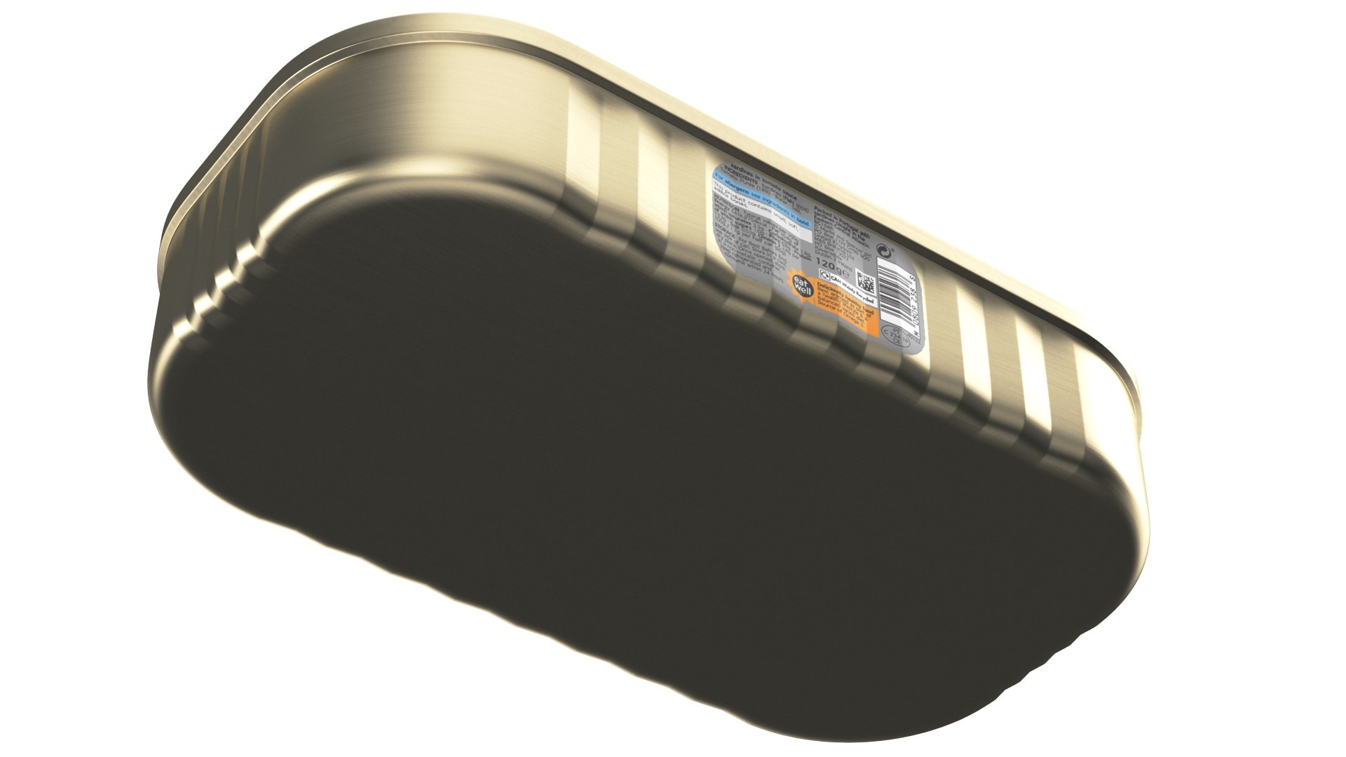 3D Two Detailed Sardines Tin Cans - TurboSquid 2026953