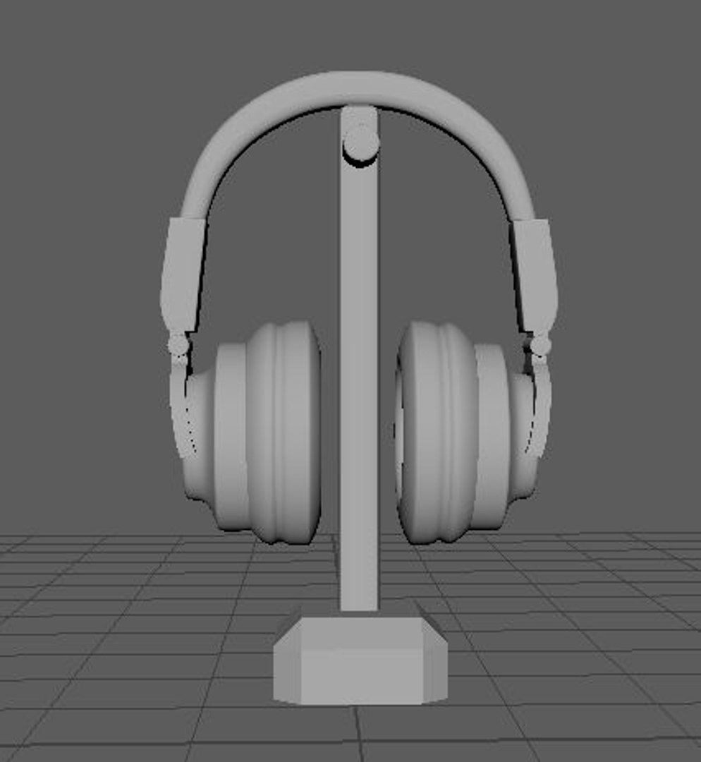 Headphone Low-poly 3D Model Model - TurboSquid 2340839