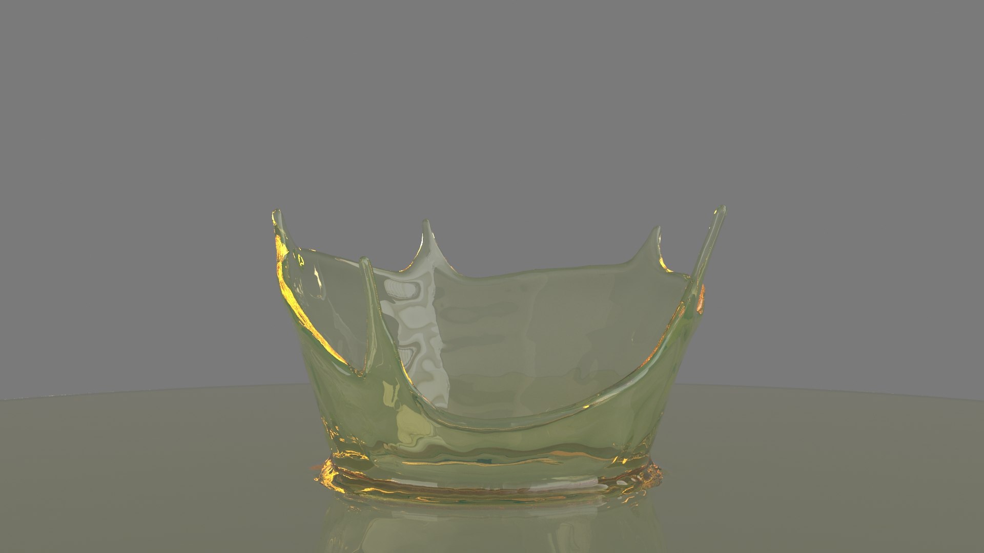 3D Liquid Crown Splash Realflow - TurboSquid 1939716