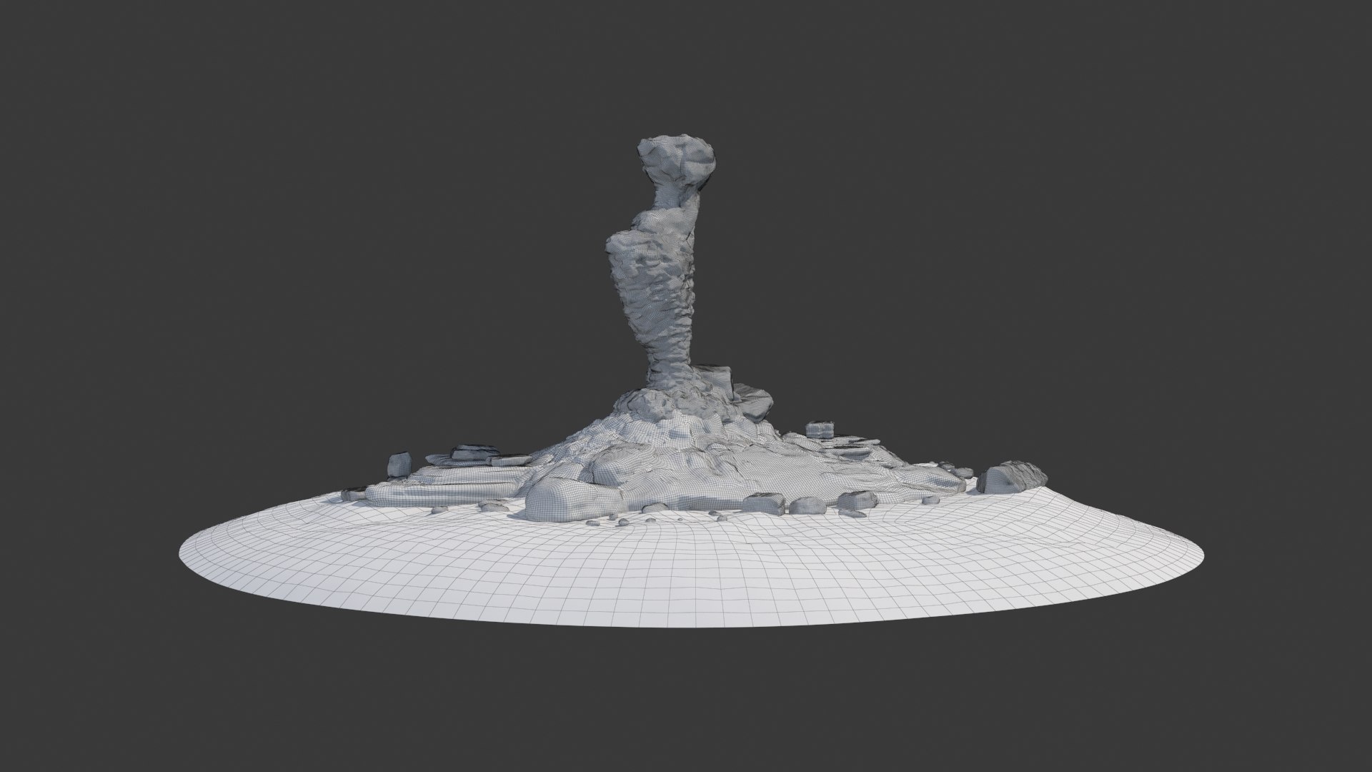 Acacus Mountains 3D - TurboSquid 2023897