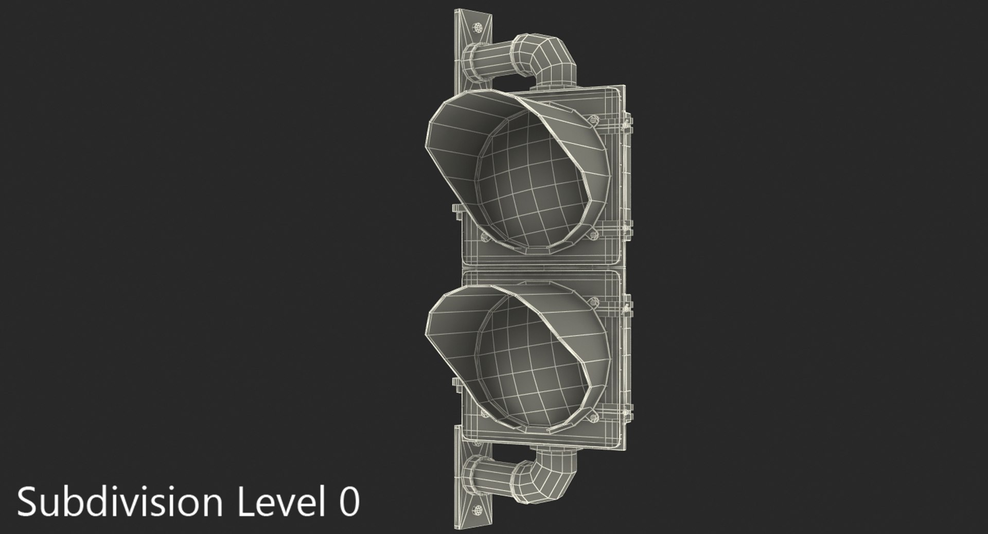 3D Section Traffic Light - TurboSquid 1370925