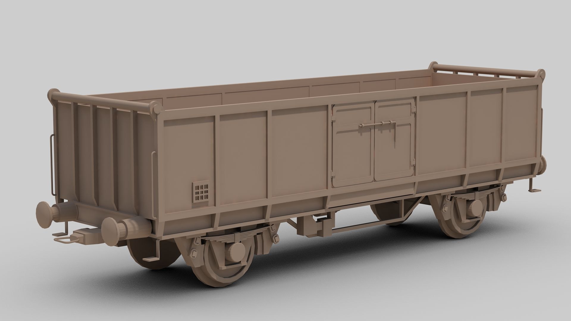 Railroad Freight Wagon 3D - TurboSquid 1781725