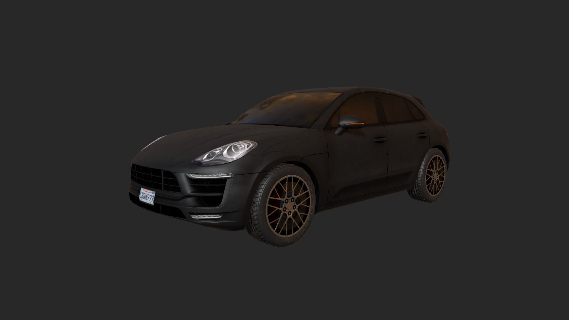 Car pbr 3D model - TurboSquid 1264718