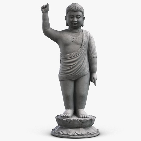 3D sculpture buddha boy model - TurboSquid 1189671