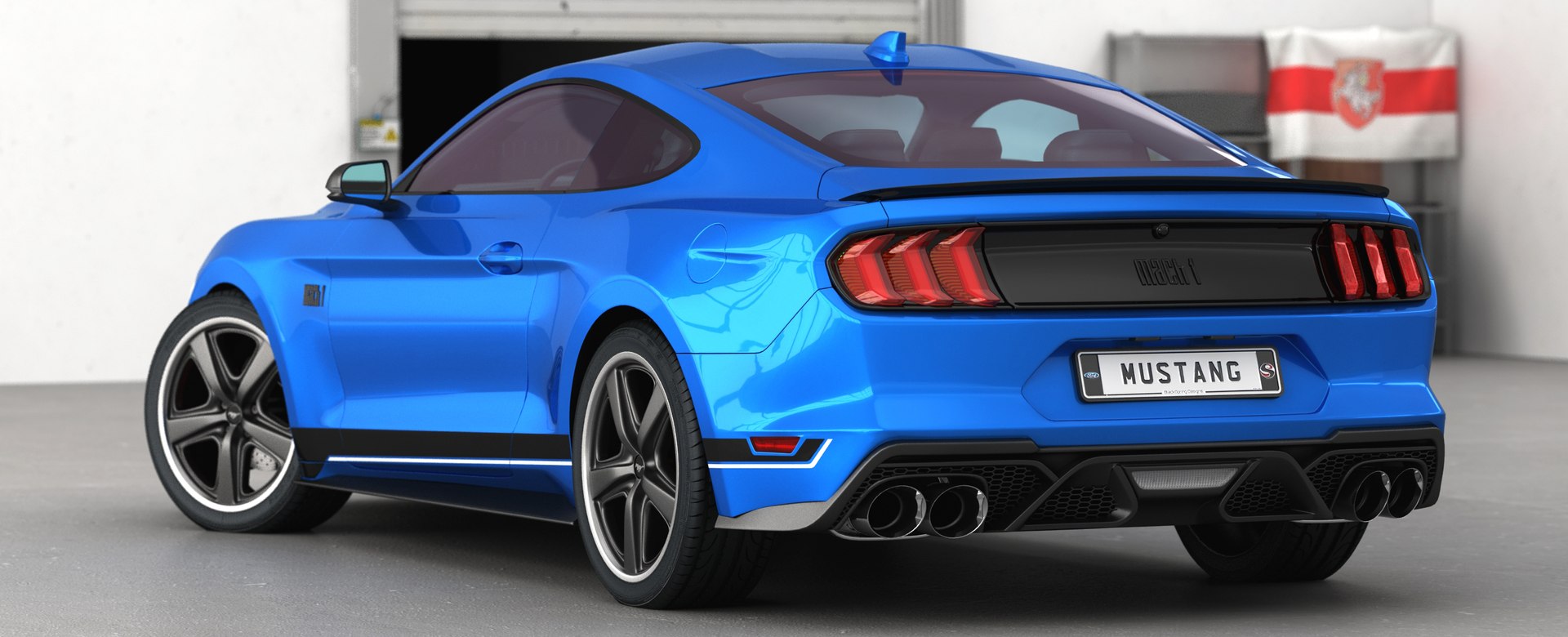 3D Realistic Mustang Interior - TurboSquid 1644963