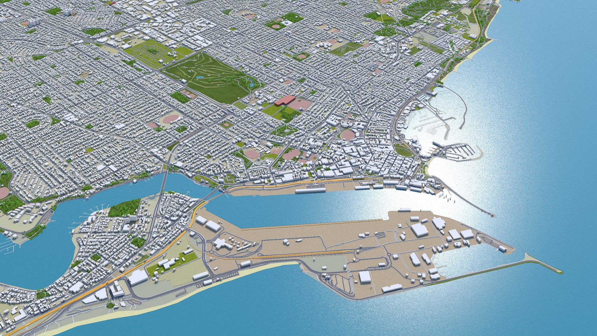 3D Fremantle Western Australia - TurboSquid 2042068