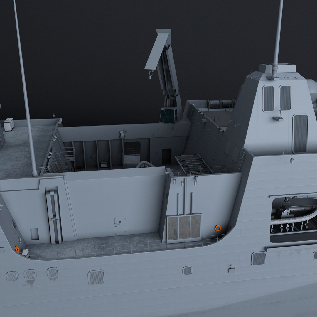 3d max uss portland lpd-27