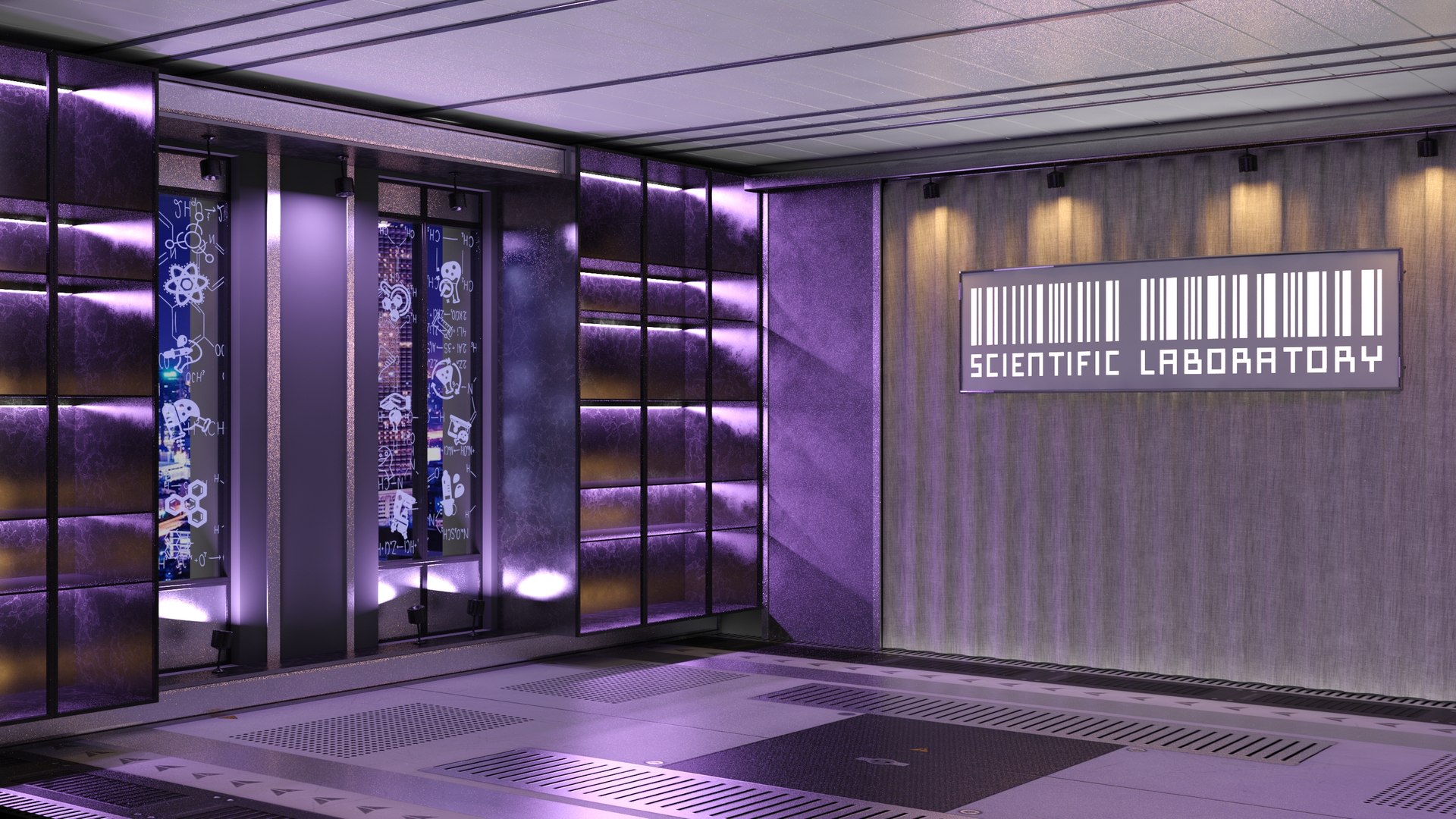 Laboratory Room 3D - TurboSquid 1749703