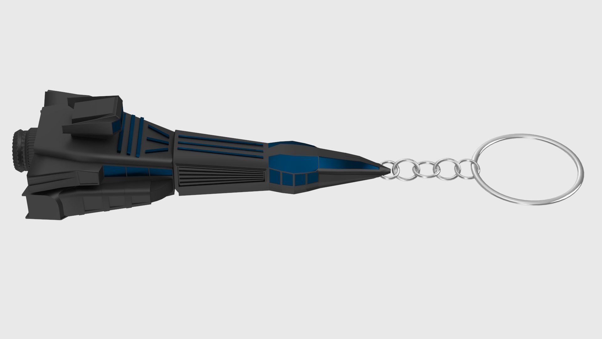 Space Ship Keychain 3D Model - TurboSquid 2401707