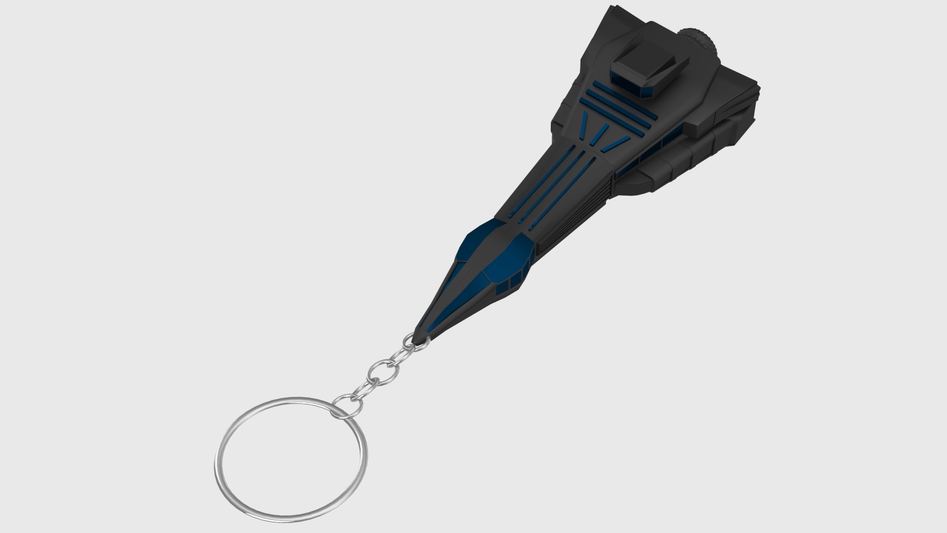 Space Ship Keychain 3D Model - TurboSquid 2401707
