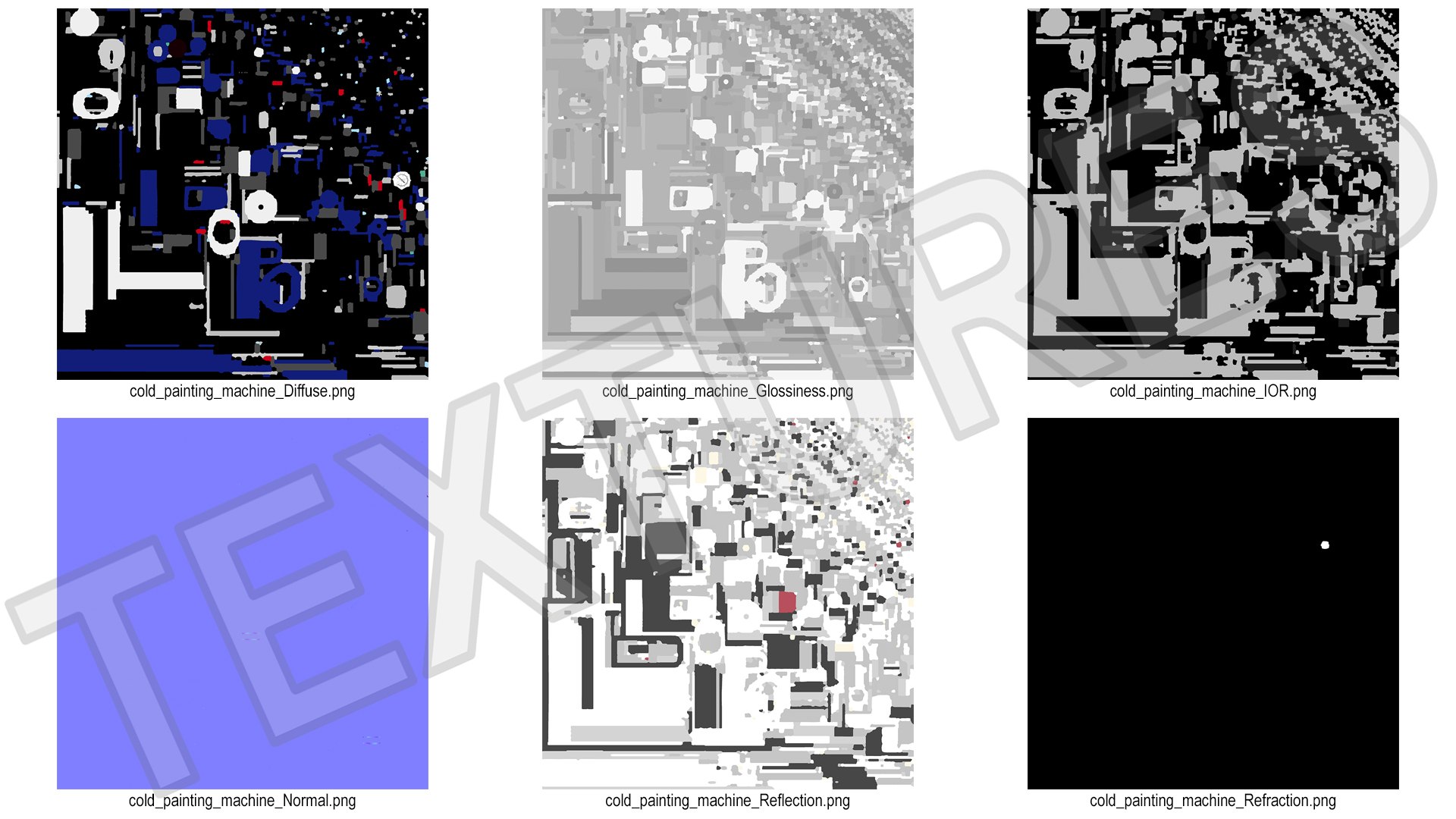 3D Model Cold Paint Road Marking Machine Rigged - TurboSquid 2212189