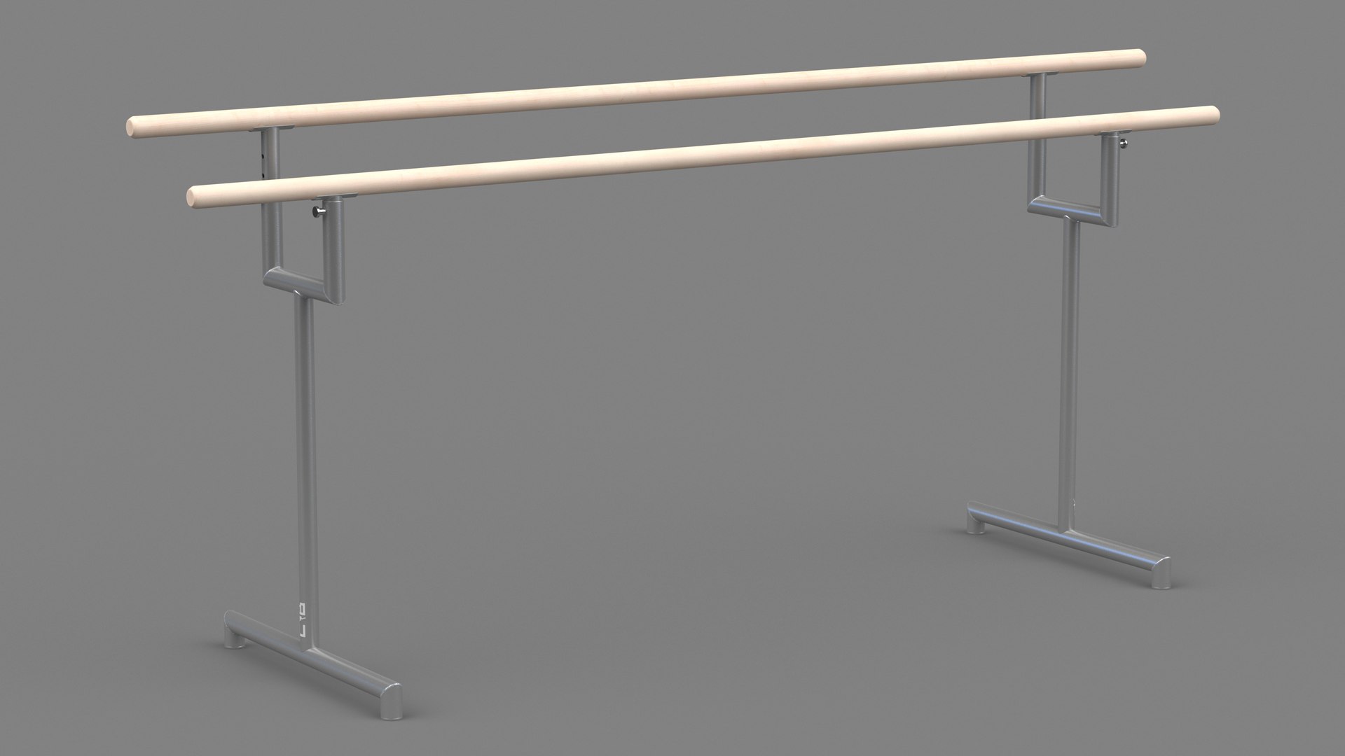 3D Freestanding Ballet Barre model - TurboSquid 2006719