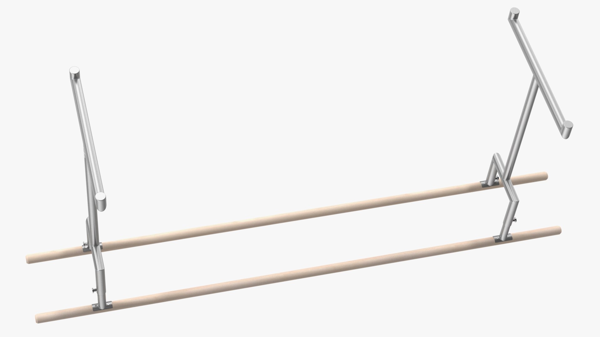 3D Freestanding Ballet Barre model - TurboSquid 2006719