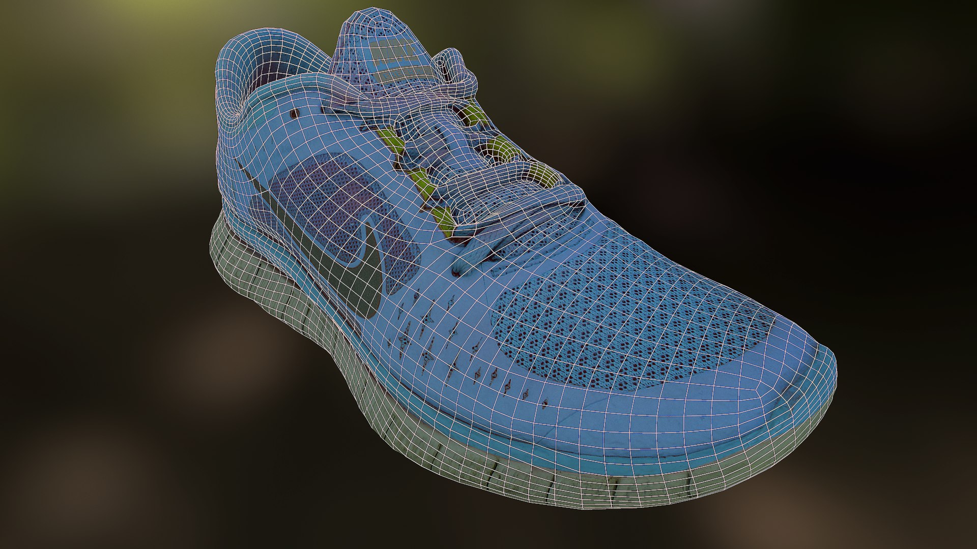 Worn nike run 3 3D model - TurboSquid 1278464