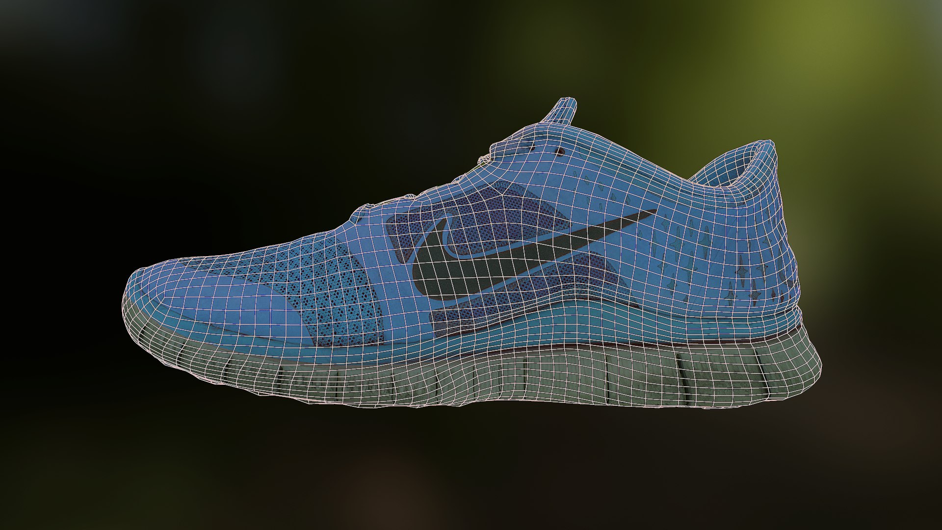 Worn nike run 3 3D model - TurboSquid 1278464