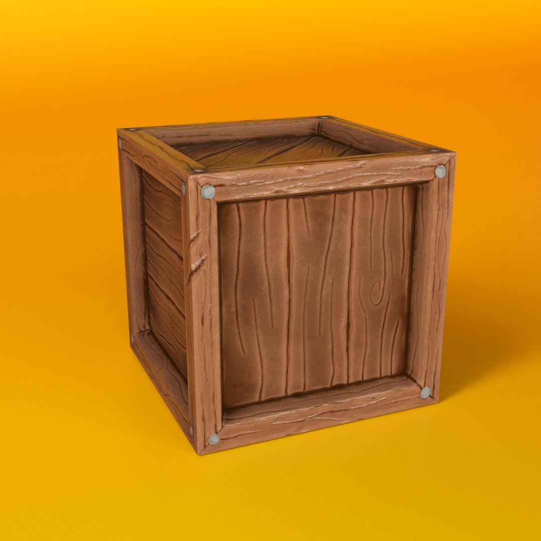 Crate 3D Model - TurboSquid 1766692