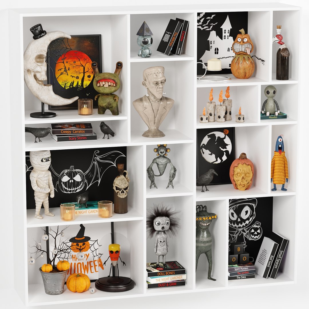 Children Room Set 7 Halloween Set 3D model - TurboSquid 2138884